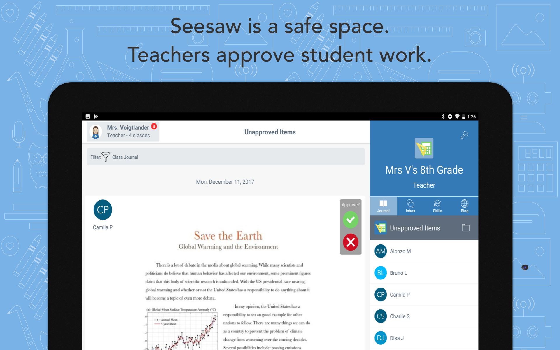 Seesaw Class - App on Amazon Appstore