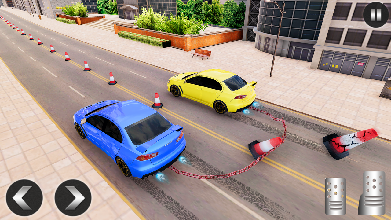Chained Car Auto Racing Tracks: Drift Car Driving Stunt Game - App on ...