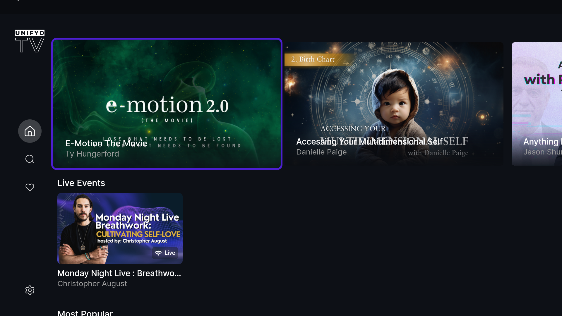 UNIFYD TV - App on Amazon Appstore