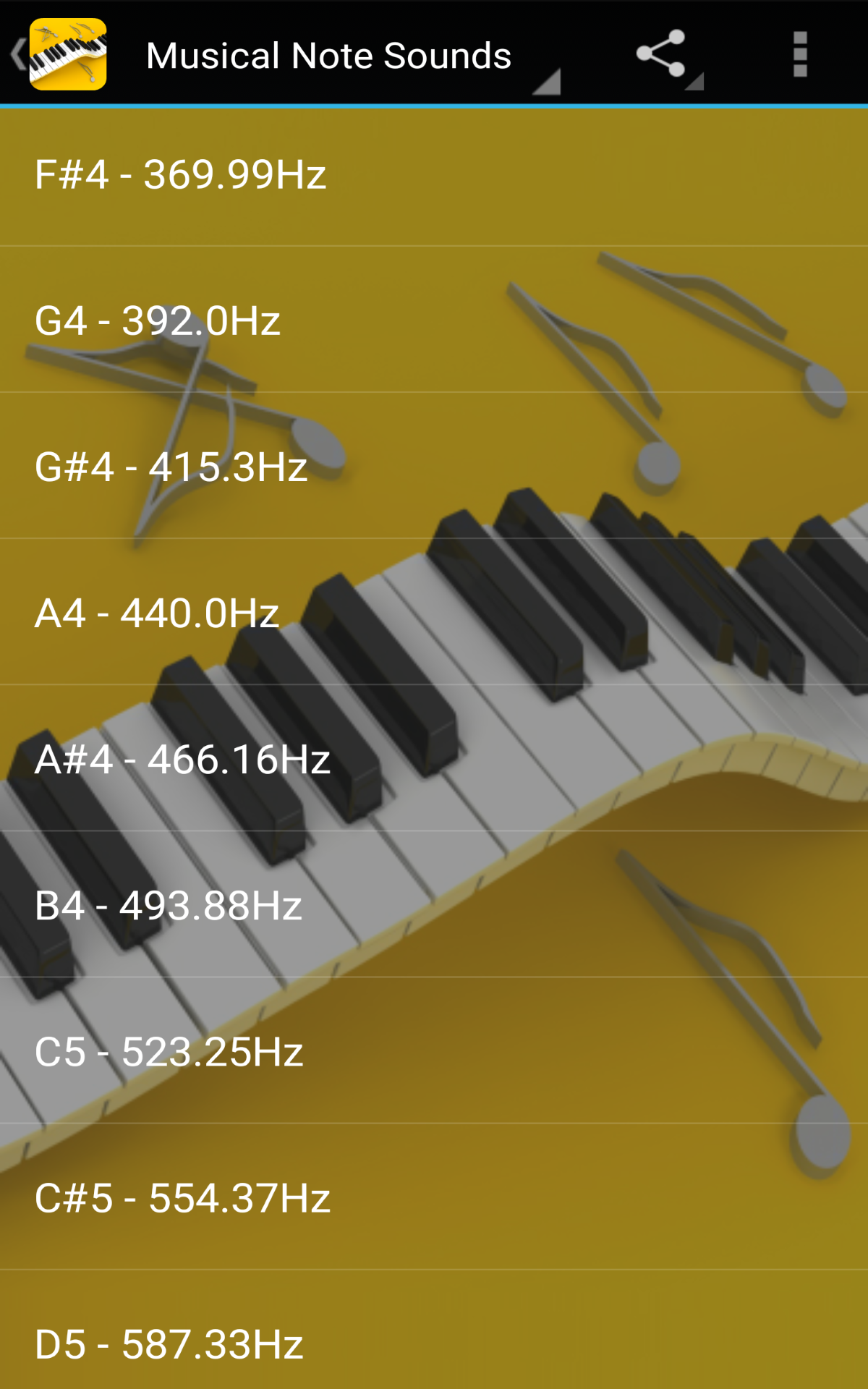 Musical Note Sounds - App on Amazon Appstore