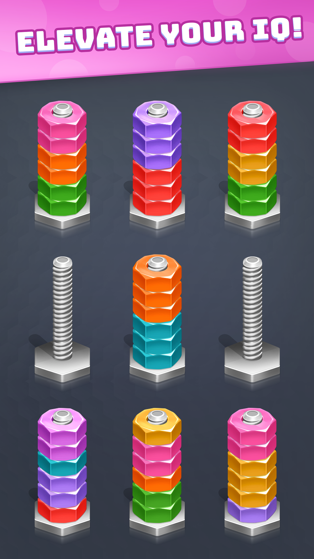 Nuts & Bolts Sort Puzzle Game - App on Amazon Appstore