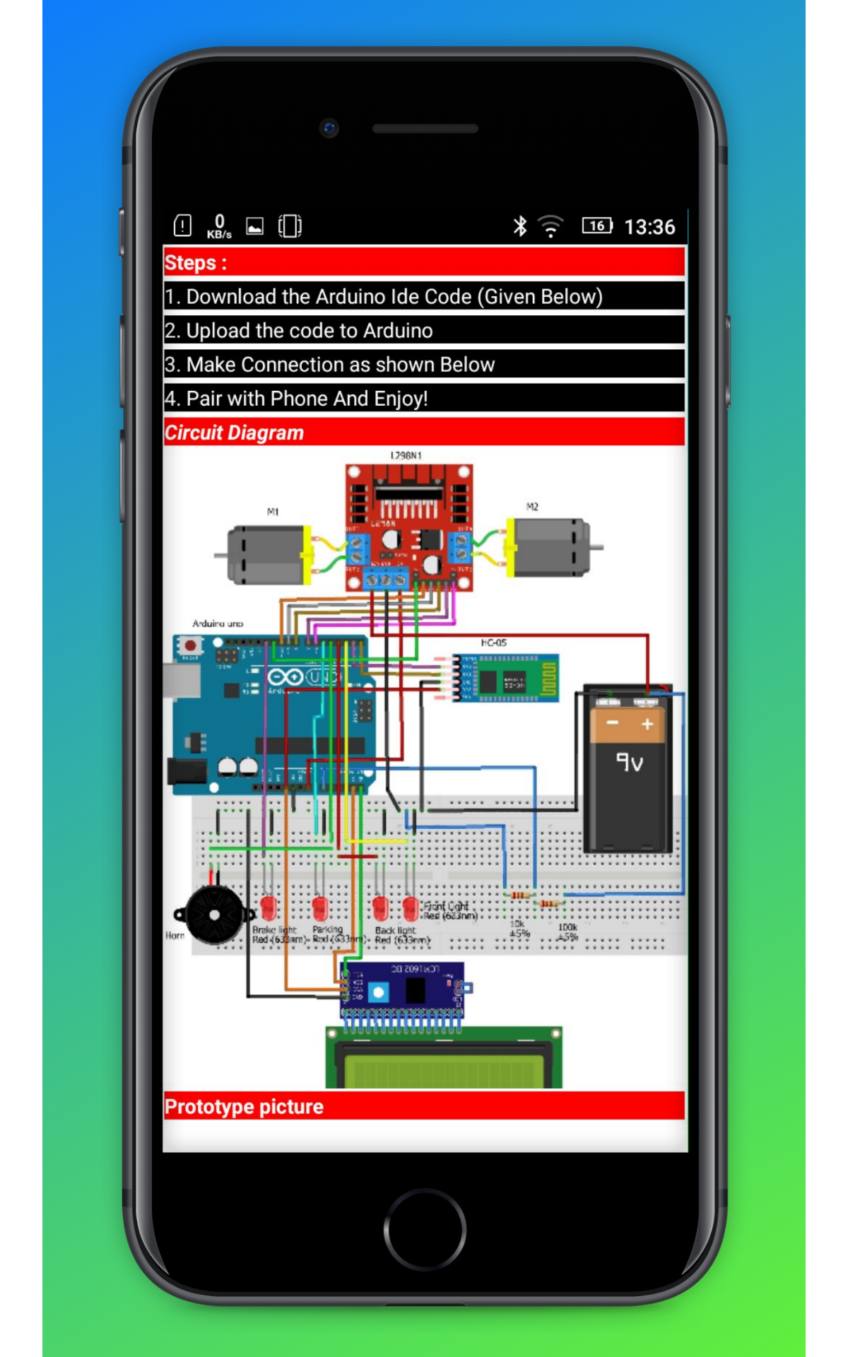 Arduino Bluetooth Controlled Toy Car - App on Amazon Appstore