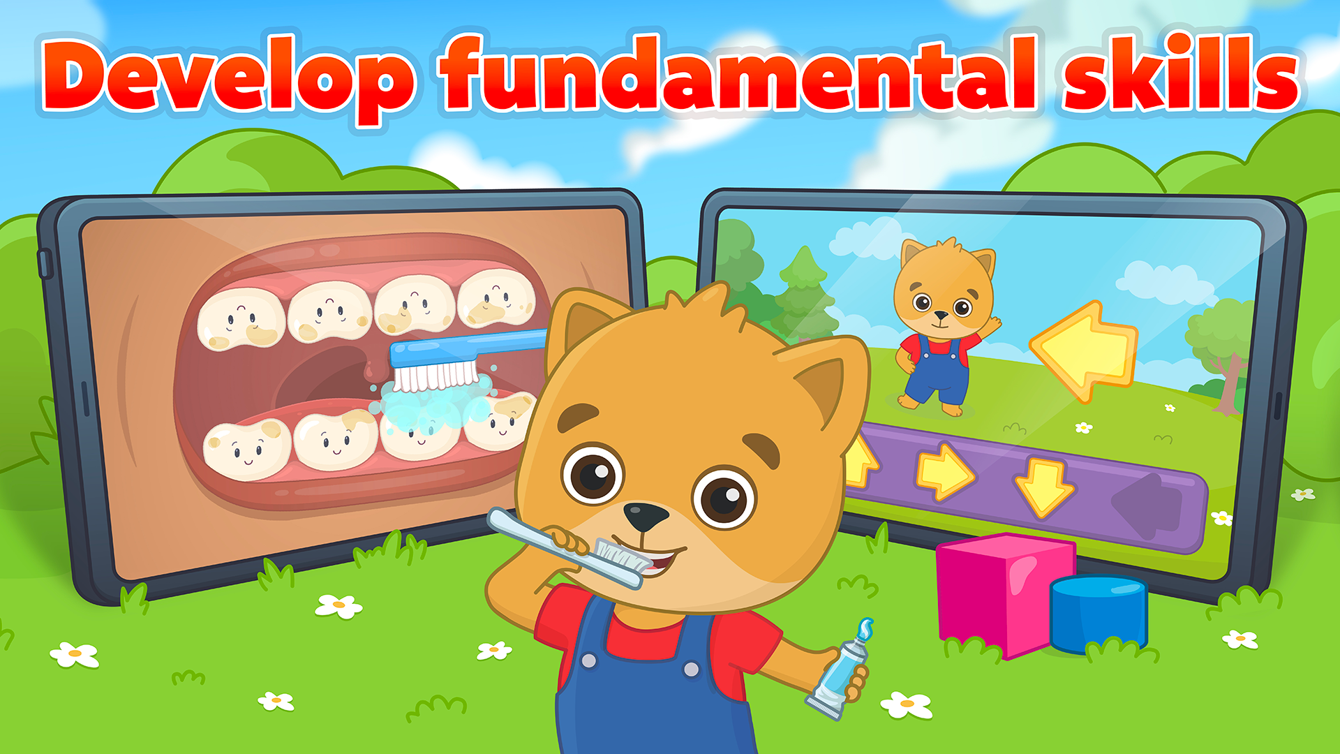 Baby learning games for kids - preschool educational app with ...