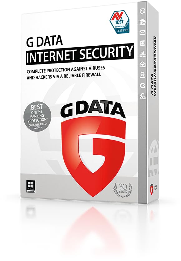 Amazon.com: G DATA Internet Security 2015 | Download | Windows | 1 PC ...