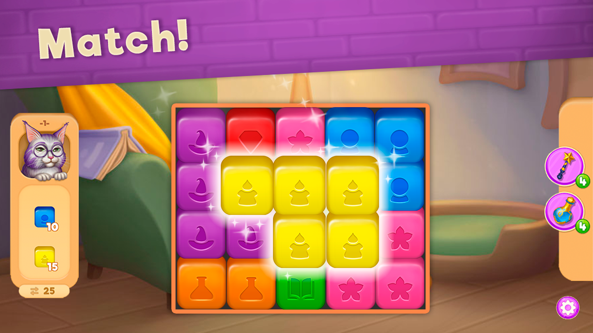 Magic Mansion: Match-3-Amazonアプリストアのアプリ