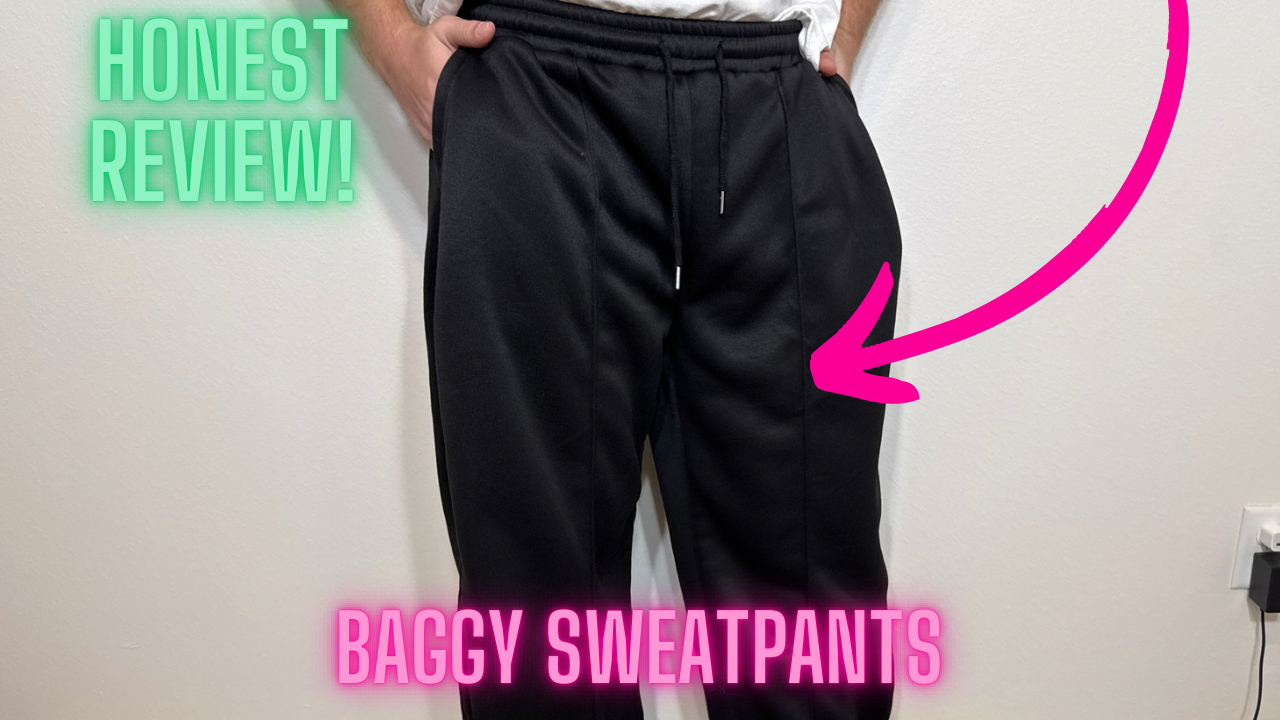 Watch OYOANGLE Baggy Sweatpants Review on Amazon Live