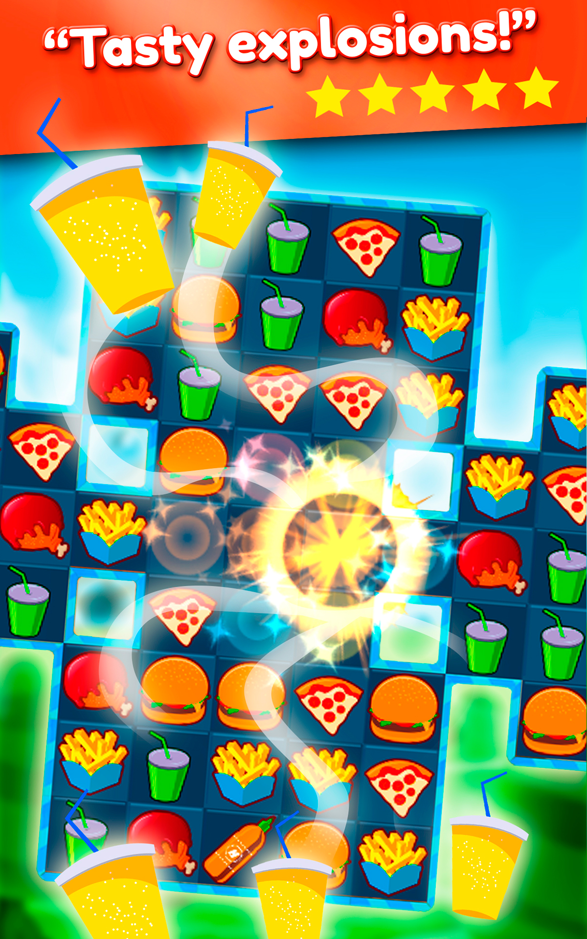 Super Burger Match3: Smash Yummy Grub - App on Amazon Appstore