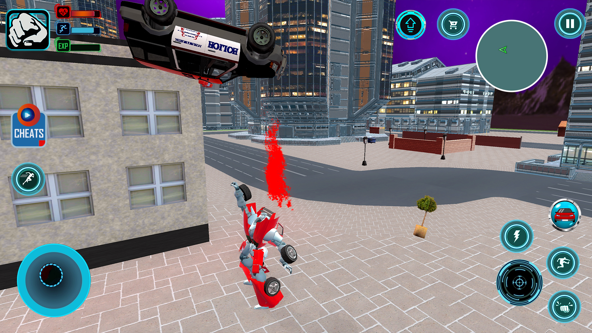 Red Giant Robot Car Simulation Game - App on Amazon Appstore