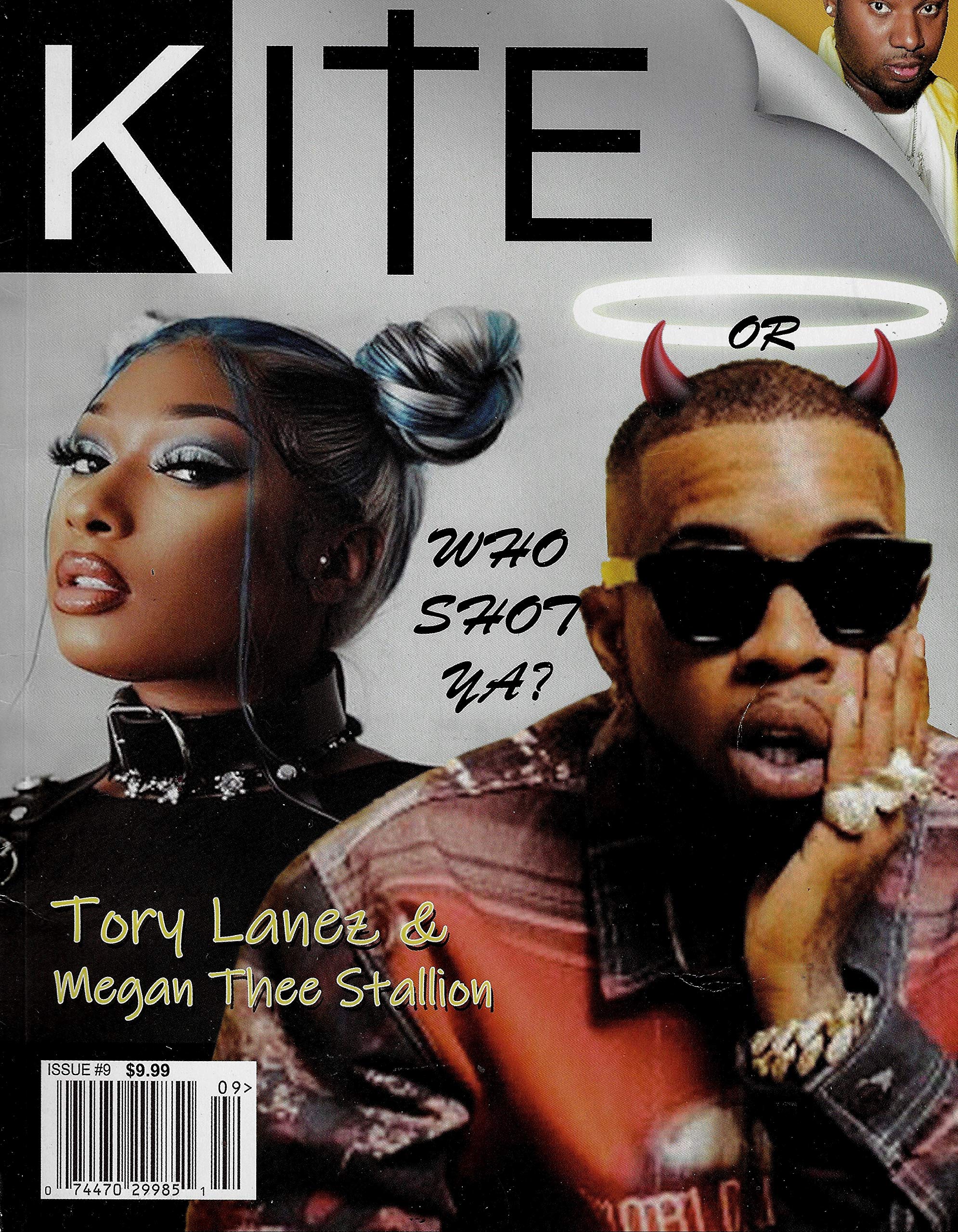 KITE Magazine (2020) Issue 9 MEGAN THEE STALLION & TORY LANEZ Cover ...