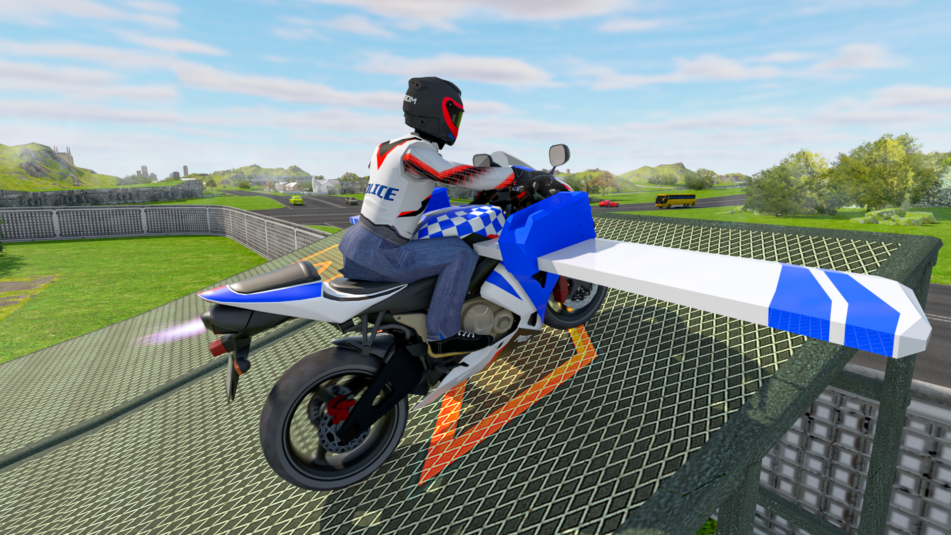 Flying Motorbike Police Games - App on Amazon Appstore