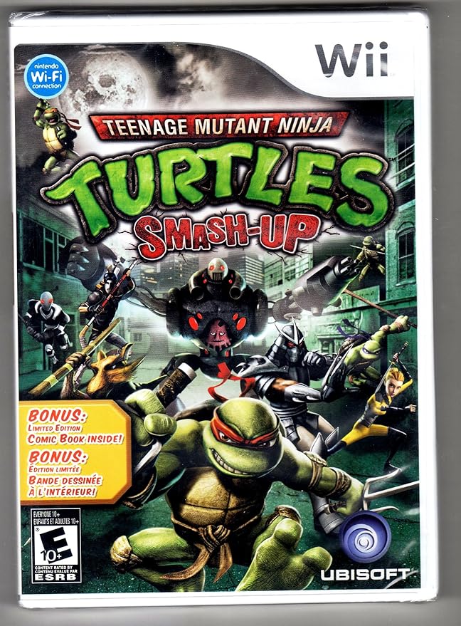 Teenage Mutant Ninja Turtles: Smash-Up - Wii Standard Edition : Amazon ...