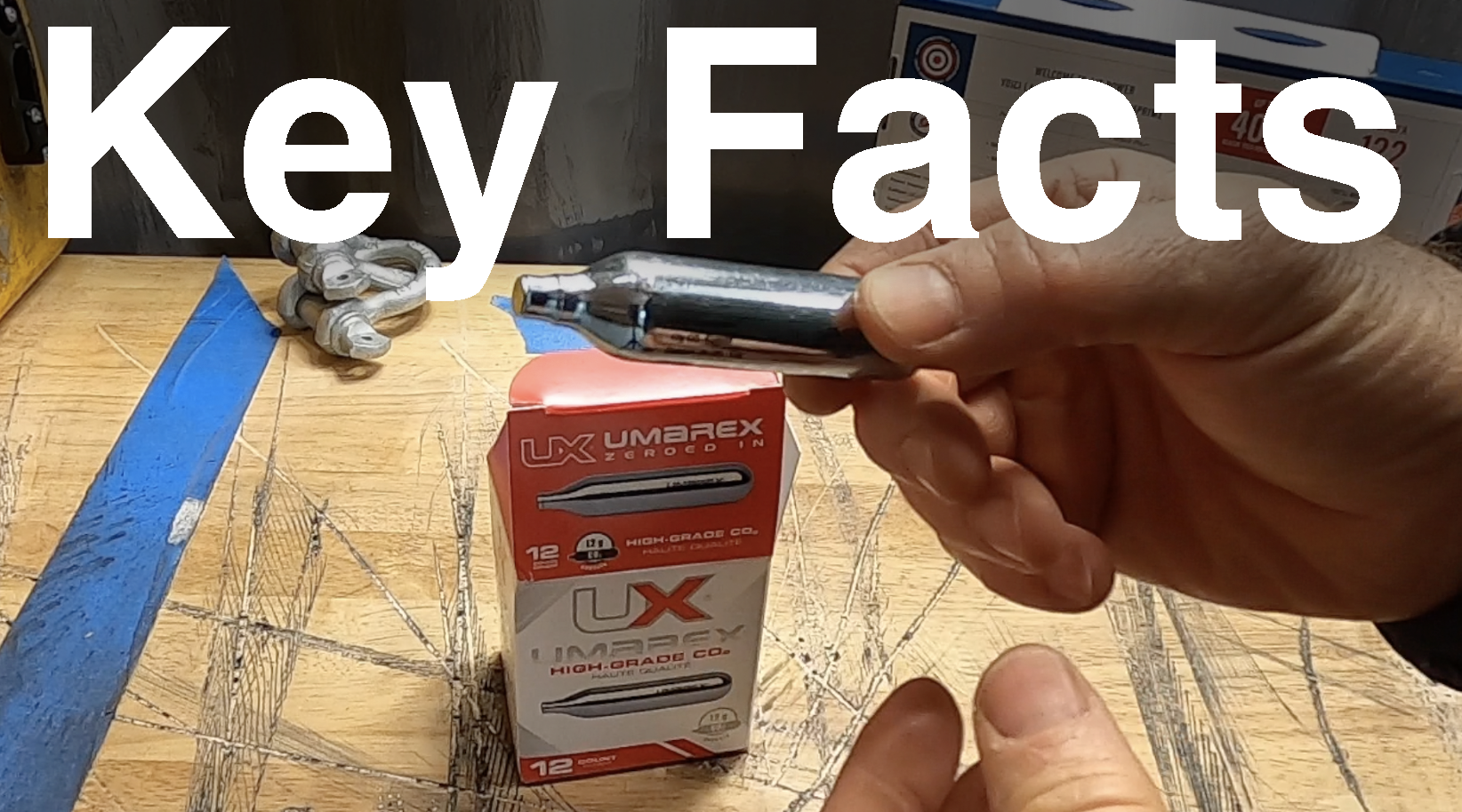 Watch KEY FACTS Umarex CO2 Cartridges on Amazon Live