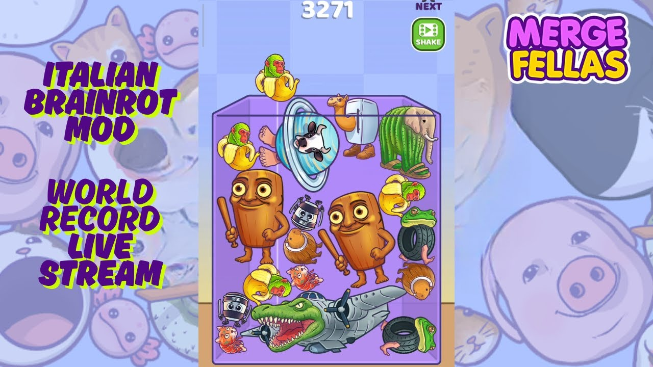 Italian's Brainrot's Merge Fellas's Tung Challenge Puzzle Game - App on ...