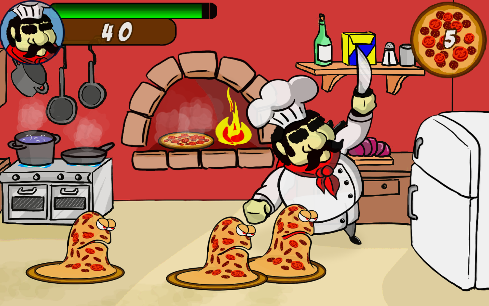 Cook VS Angry Pizzas Pro - App on Amazon Appstore