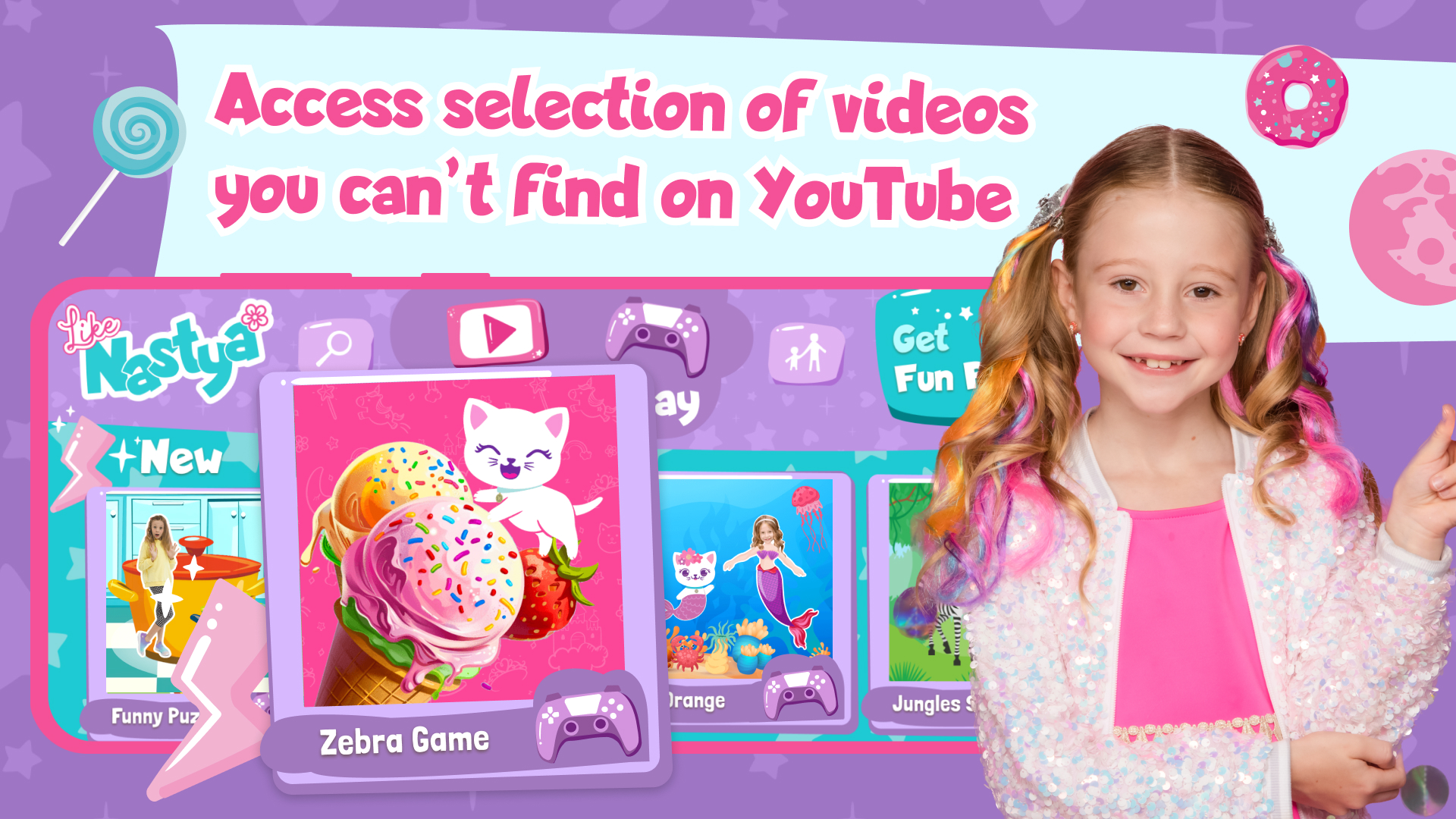 Like Nastya World – Fun Games, Kids’ Videos & Learning Adventures with ...