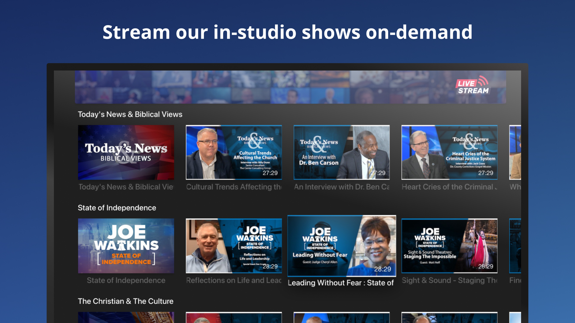 Lighthouse TV Online - App on Amazon Appstore