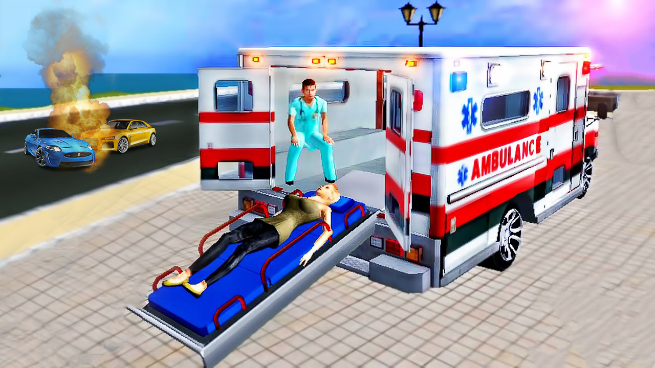 Police Emergency Ambulance Simulation Game:Amazon.co.jp:Appstore for ...