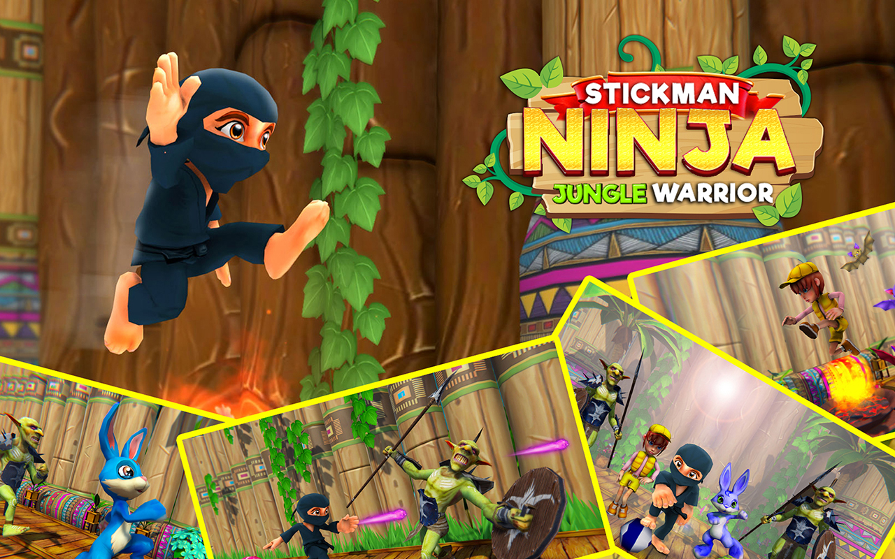Stickman Ninja Kid Jungle Warrior:Subway Surf 2K19 - App on Amazon Appstore