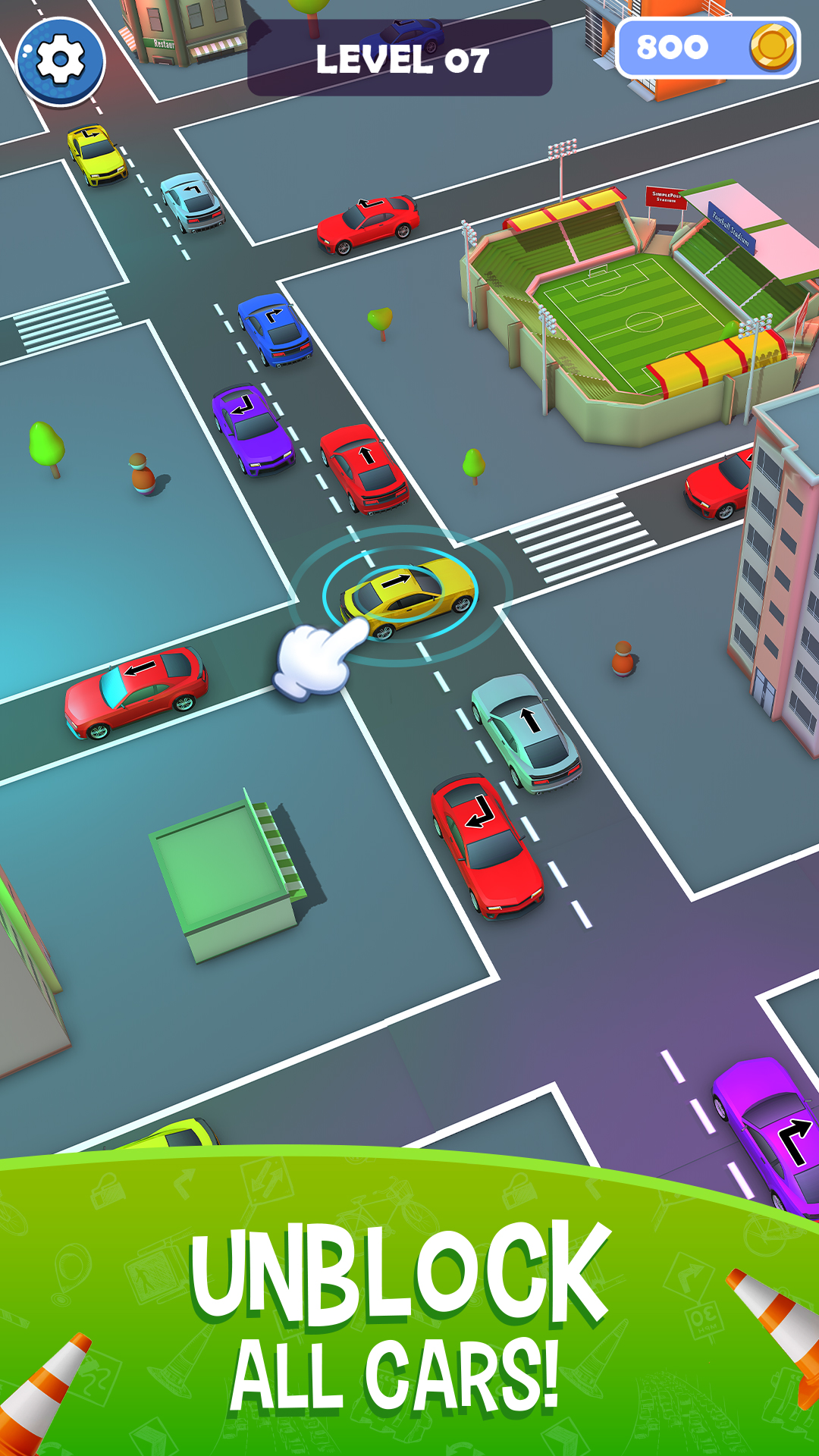 Traffic Escape: Classic Car Parking 3D - Real Traffic Jam Parking Order ...