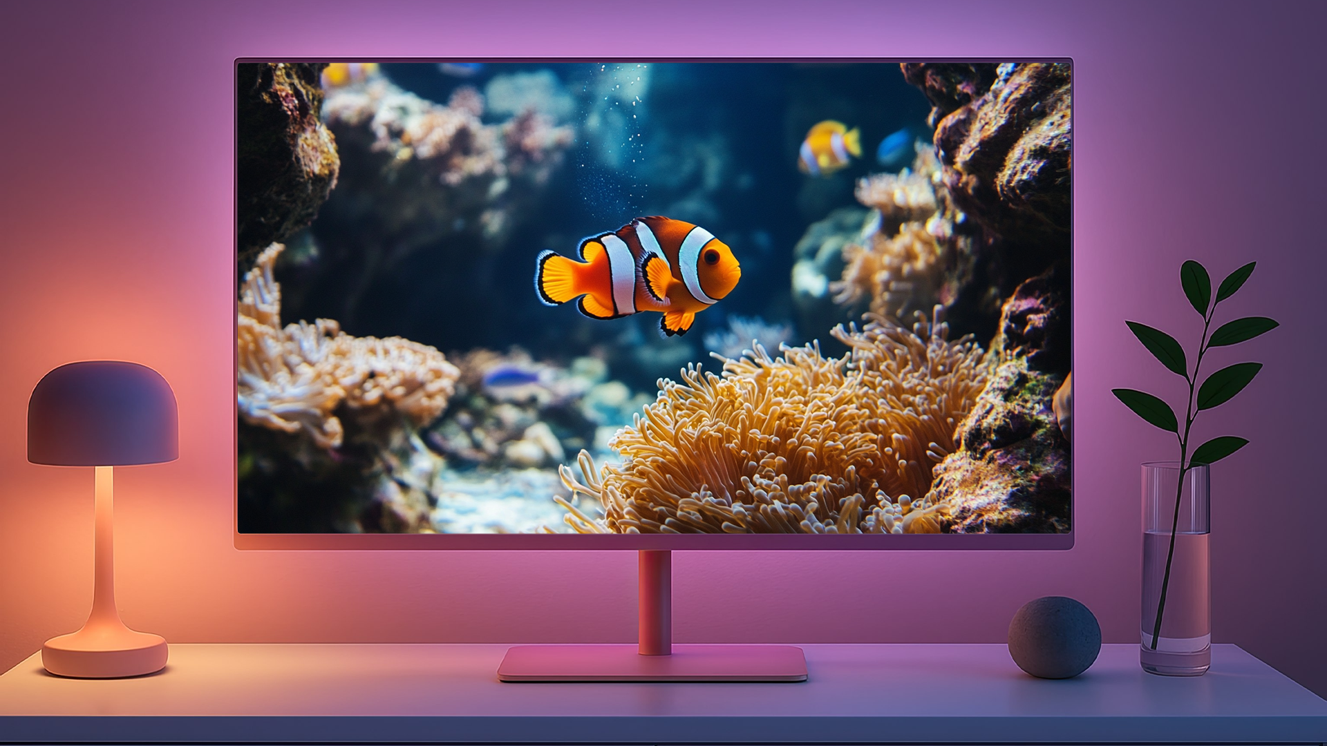 Clownfish Aquarium HD Screensaver - Premium Virtual Fish Tank with ...