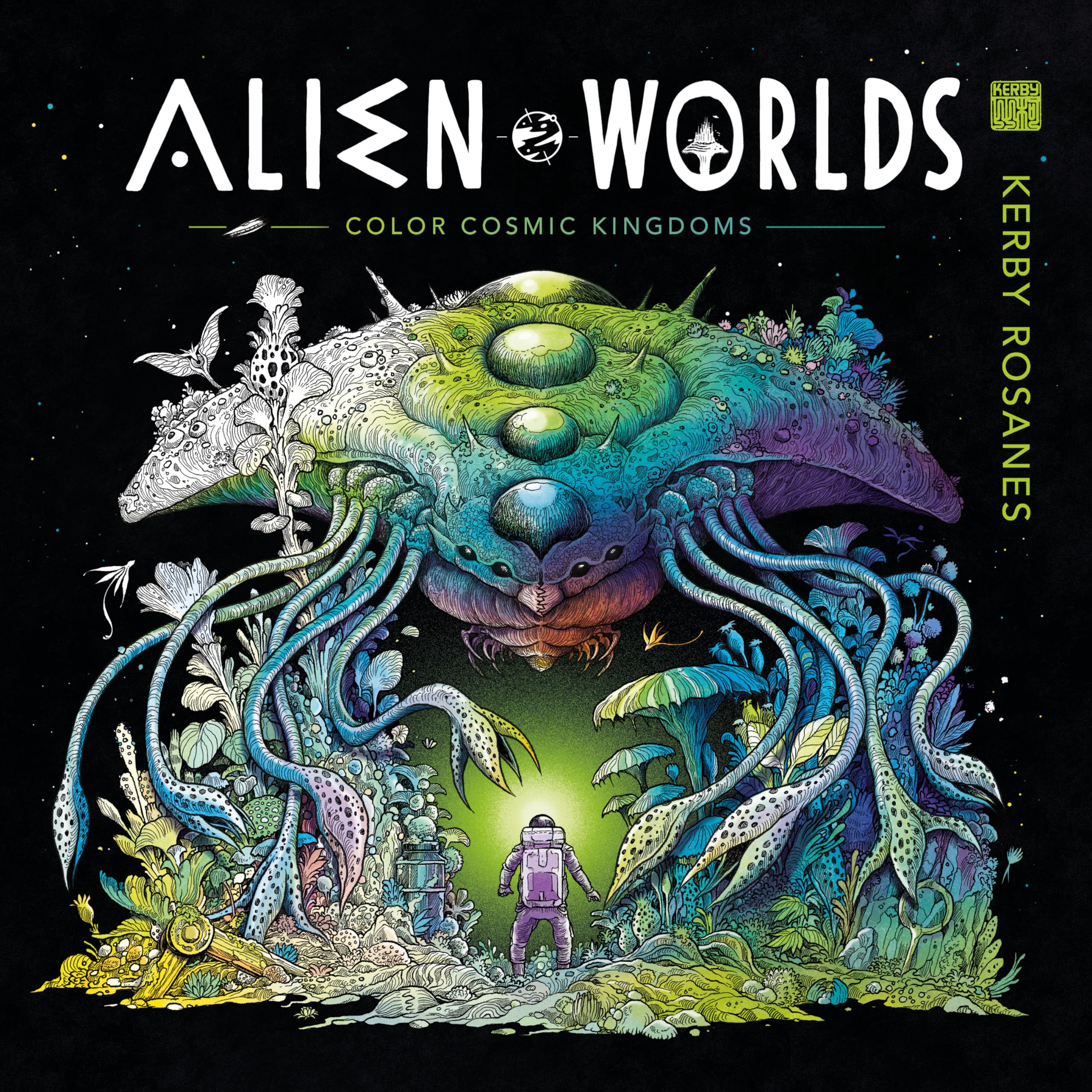 Alien Worlds: Color Cosmic Kingdoms | Amazon.com.br