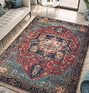 Amazon.com: Keen Home Design 6x9 Rug - Machine Washable Area Rug with ...