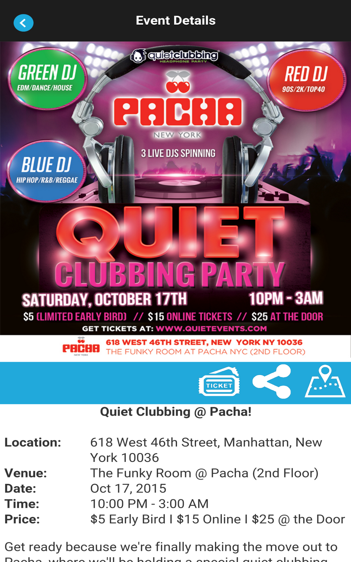 Quiet Clubbing - App on Amazon Appstore