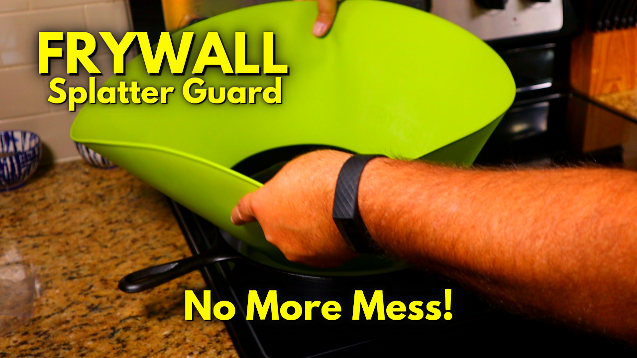 Watch Frywall Silicone Splatter Guard on Amazon Live