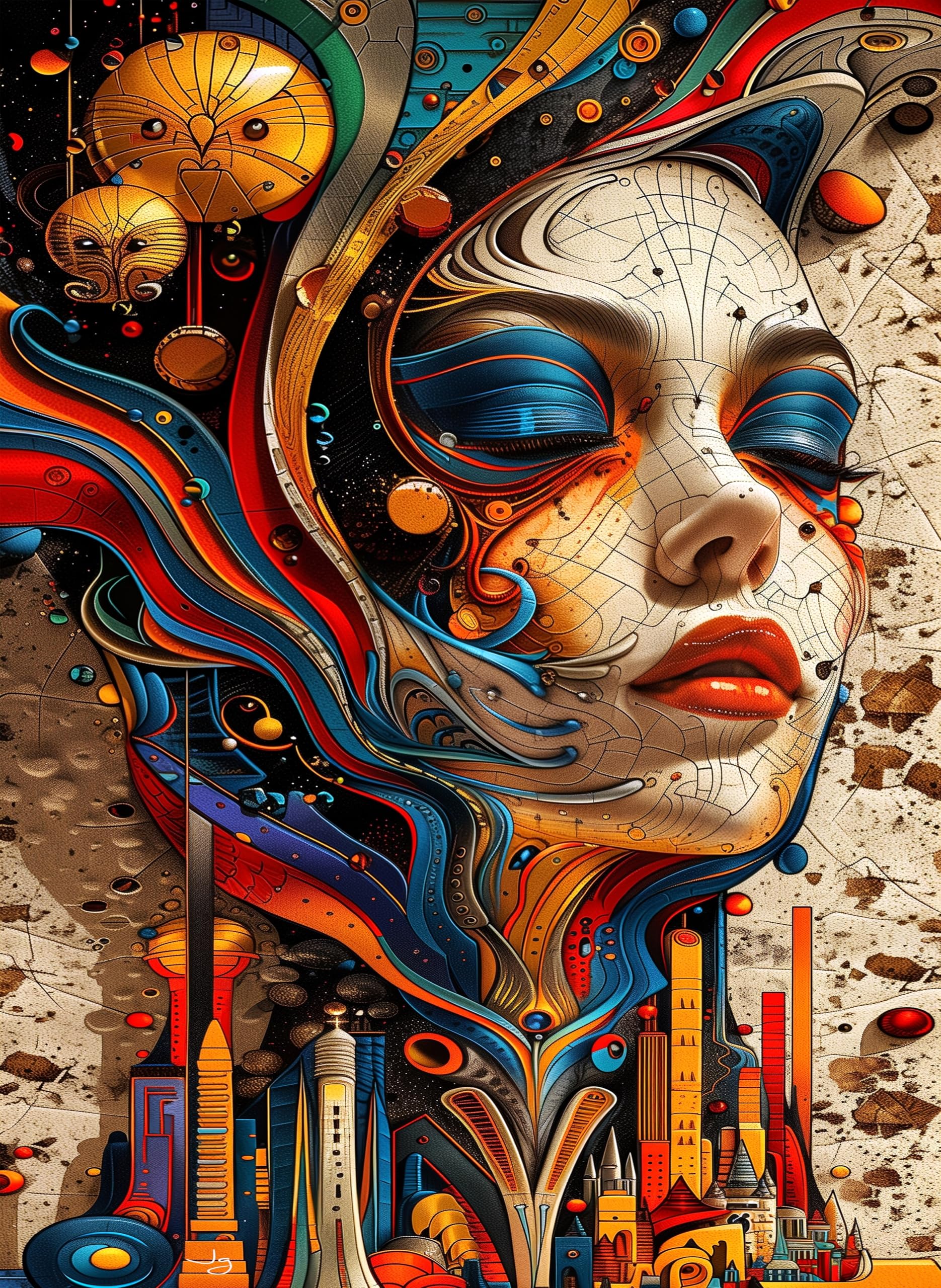 Amazon.com: JigWall - 500 Pieces Magnetic Jigsaw Puzzles with a ...