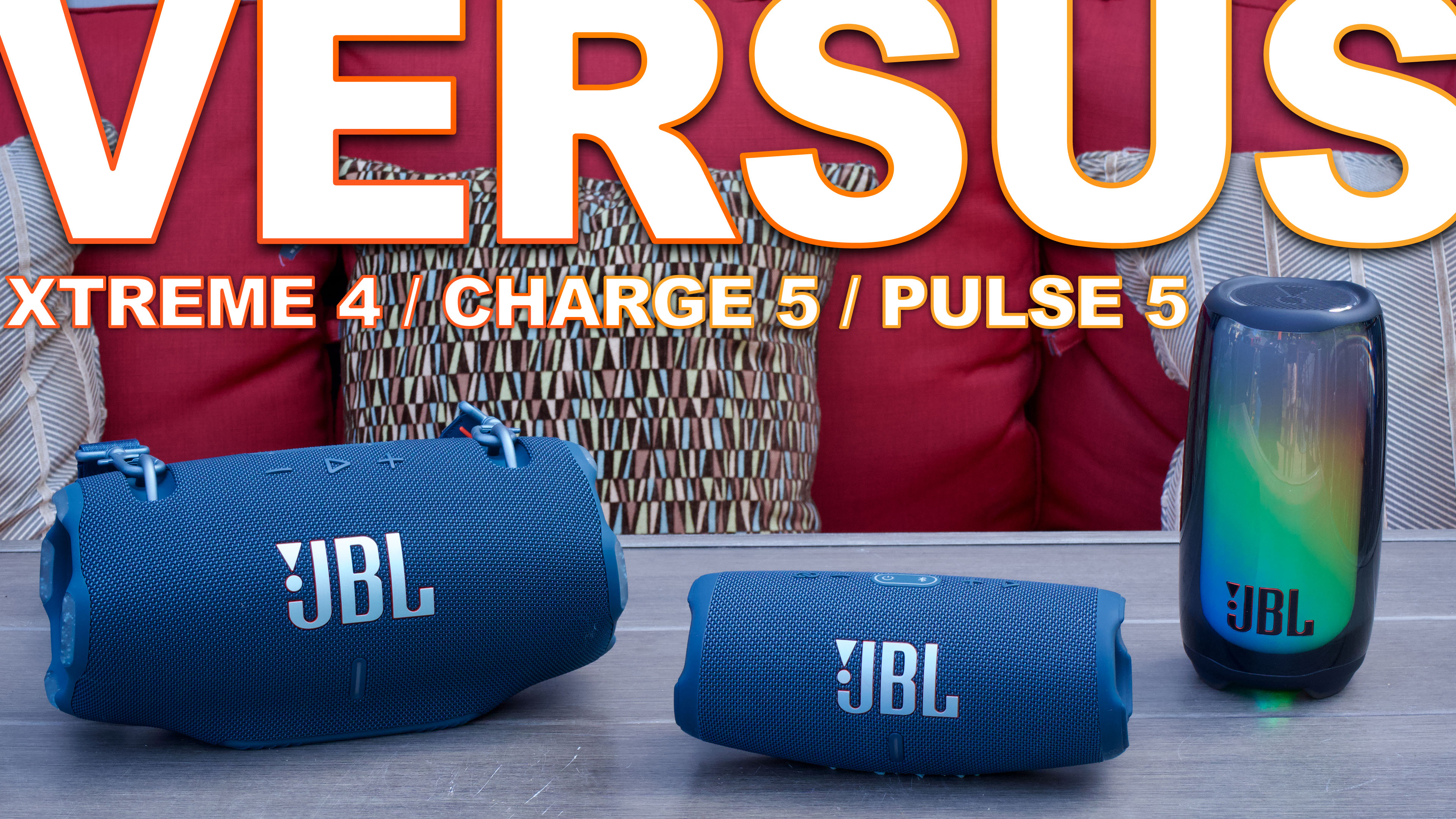 Watch JBL Xtreme 4 Vs JBL Charge 5 & Pulse 5 on Amazon Live