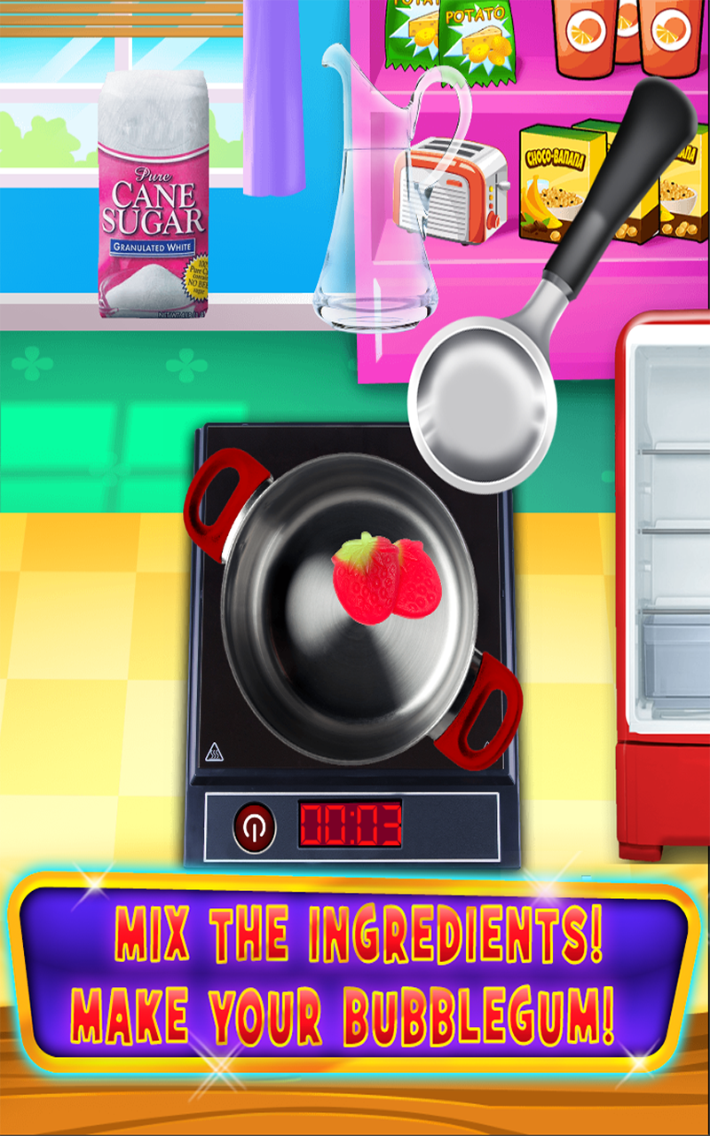 Bubble Gum Maker - Kids Gumball & Chewing Gum Cooking Games FREE - App ...