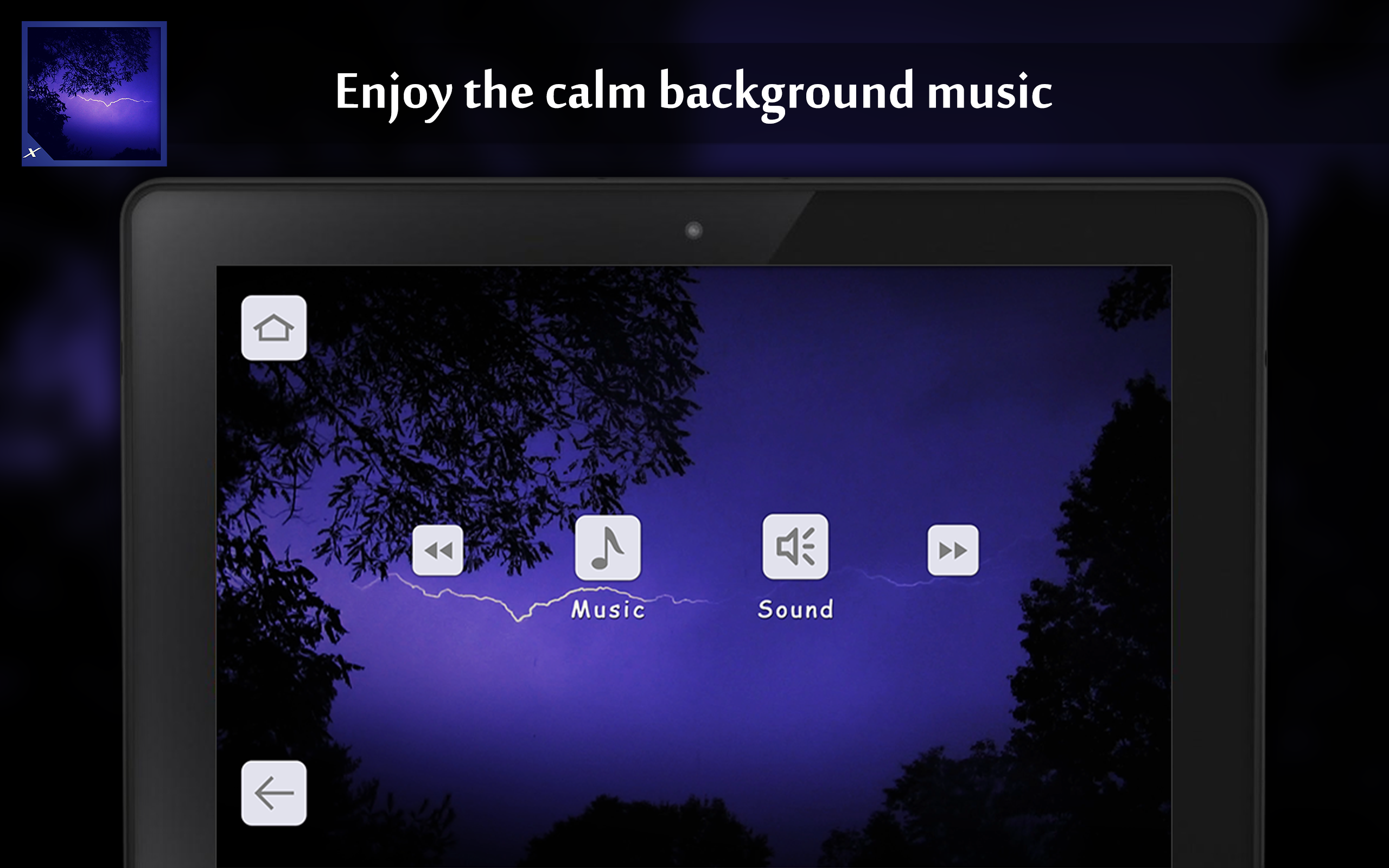 Lightning Ambience - App on the Amazon Appstore