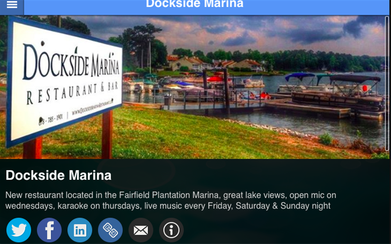 Aplicación Dockside Marina en Amazon Appstore