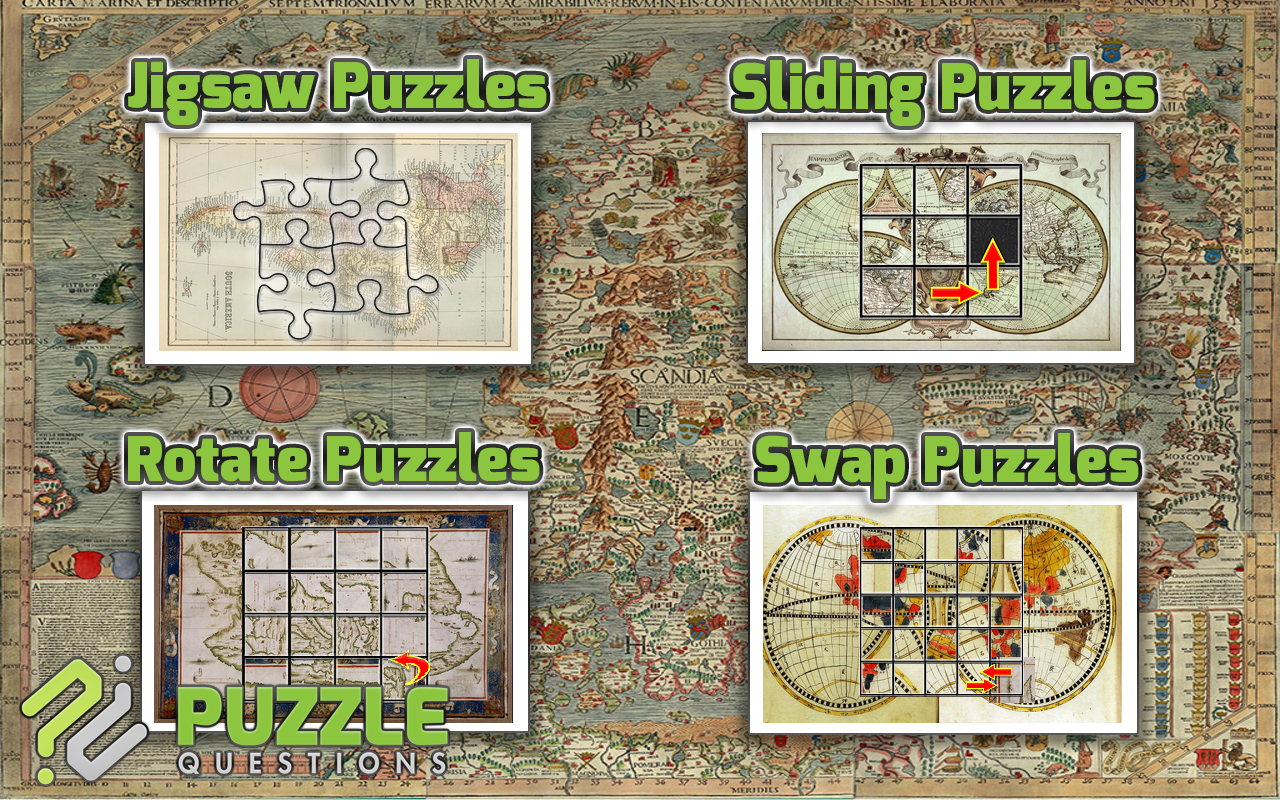 Old Maps Jigsaw Puzzle Games - App on the Amazon Appstore