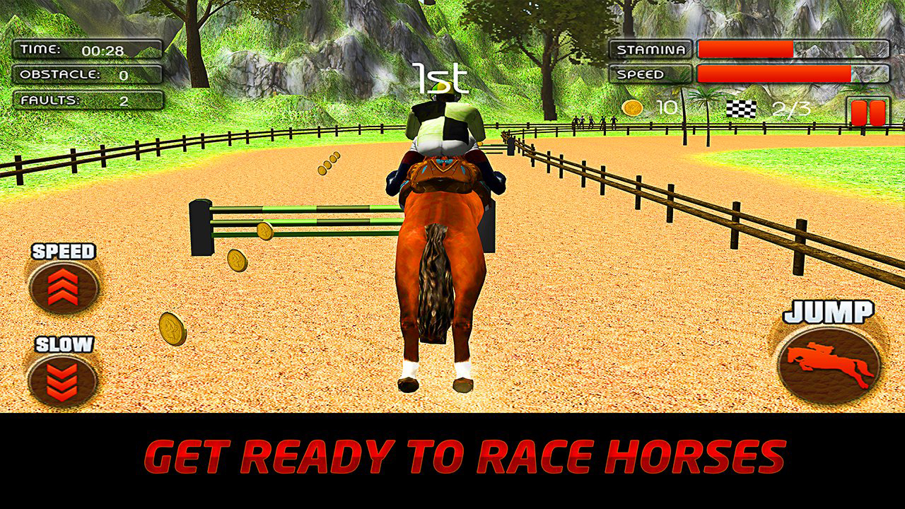 World Horse Racing Derby Quest Game 3D: Extreme Frenzy Jumping ...