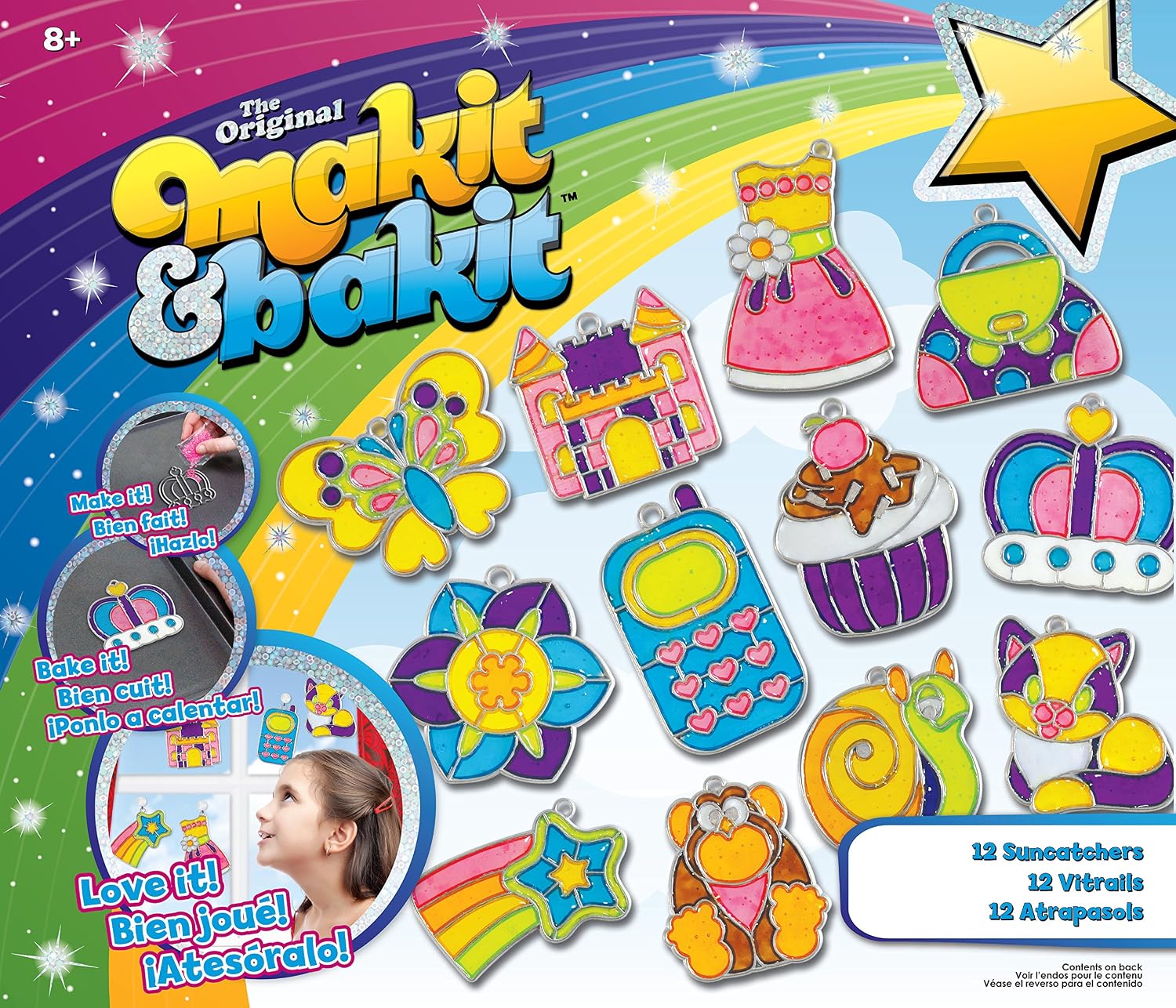 Amazon.com: ColorBok 53768TAD Suncatcher Kit : Toys & Games