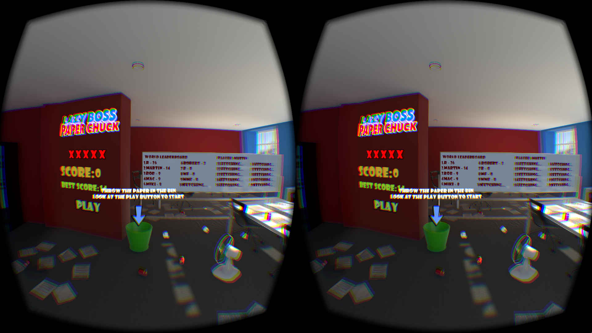 Lazy Boss Paper Chuck VR - App on the Amazon Appstore