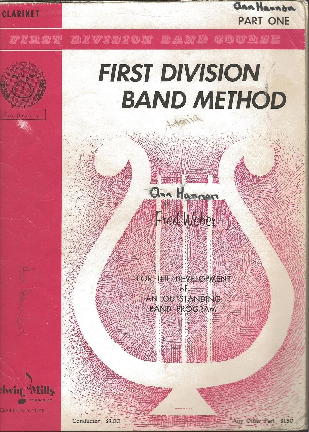 First Division Band Method (First Division Band Course Bb Cornet ...