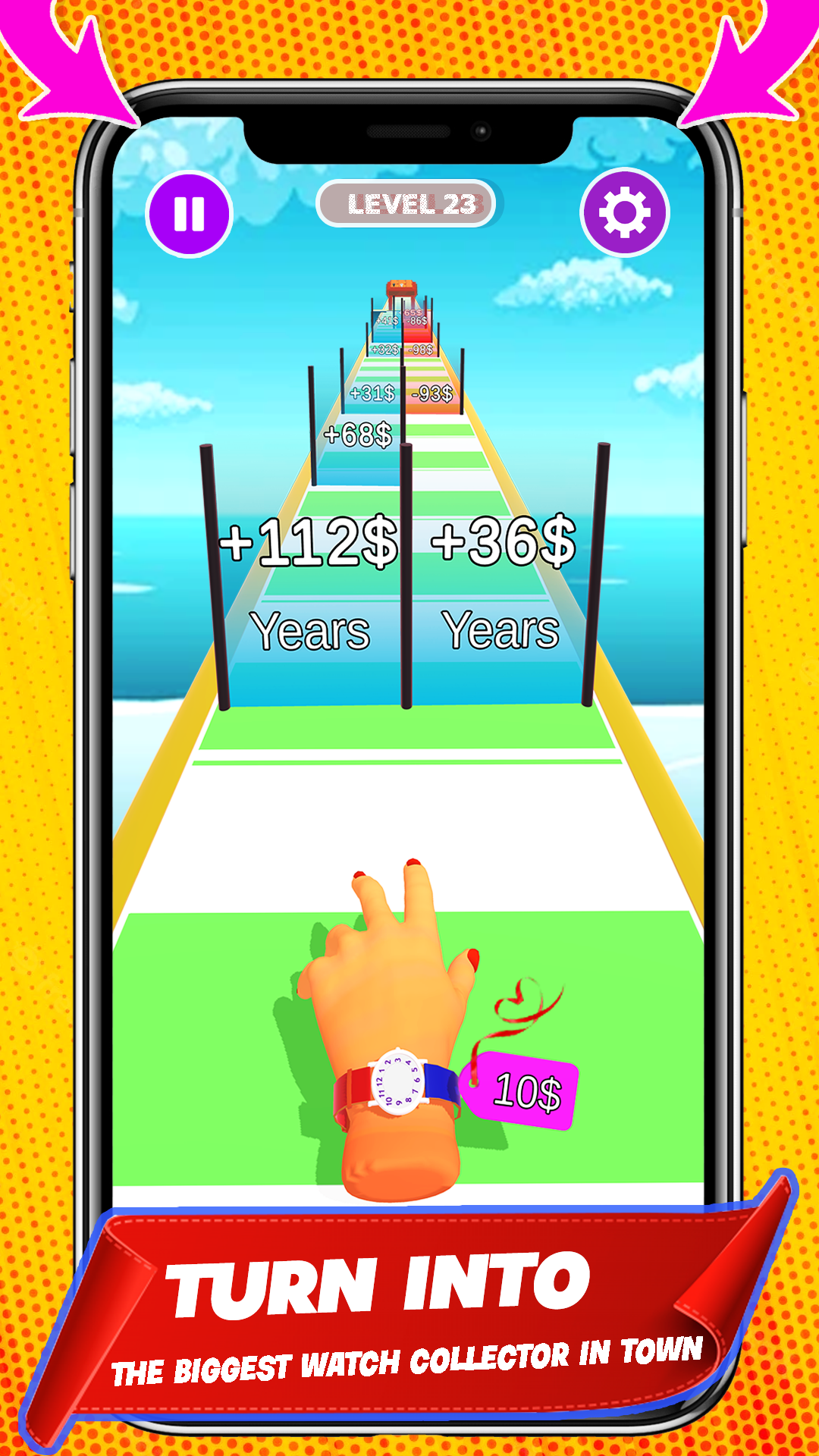 Luxury Wrist Watch Progression 3D Fun Run Game: Evolve Luxury and ...