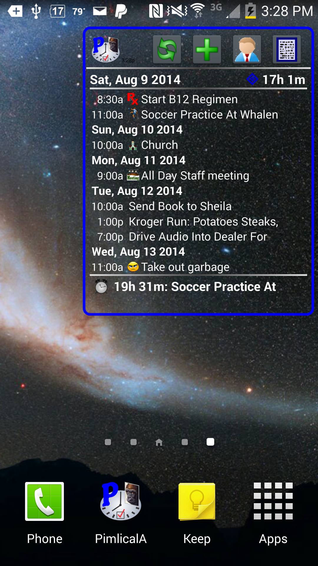 Pimlical Calendar Widget - App on Amazon Appstore