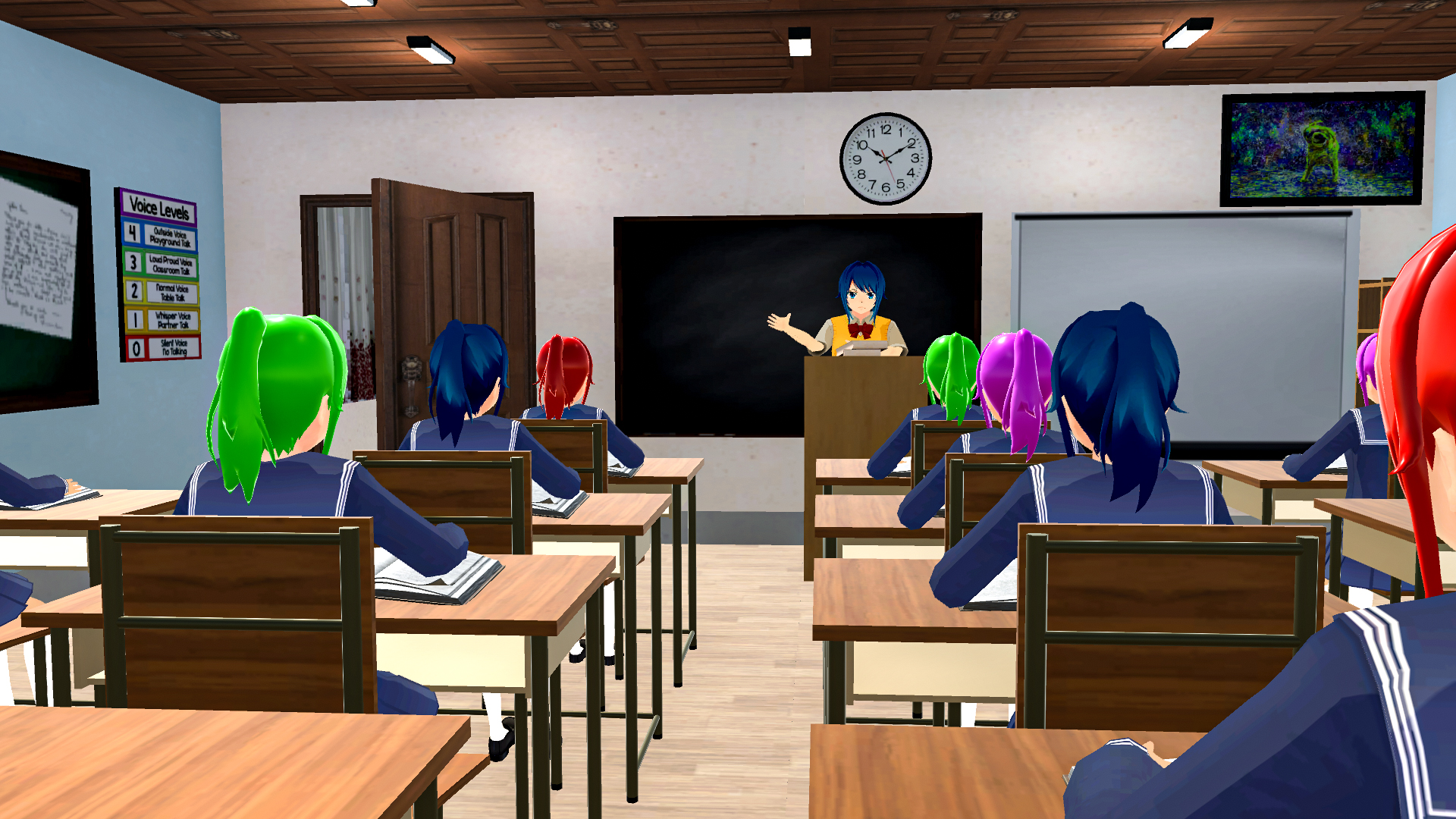 Anime High School Girl Simulator Game - Love Crush in sakura & yandere ...