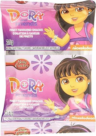 Betty Crocker Fruit Snacks Dora, 10-Count, 226 Gram : Amazon.ca ...