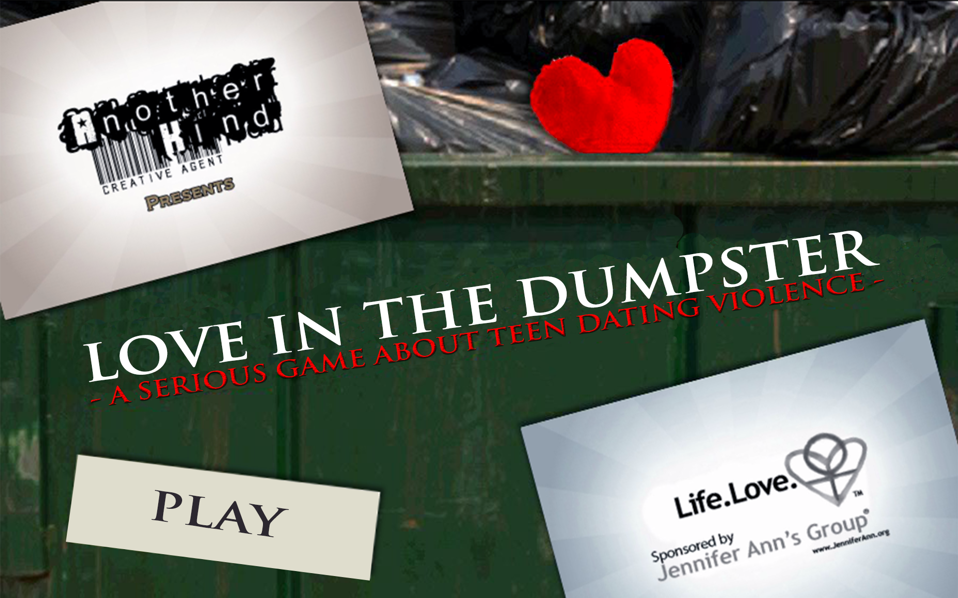 Love in the Dumpster: A Serious Game About Teen Dating Violence - App ...