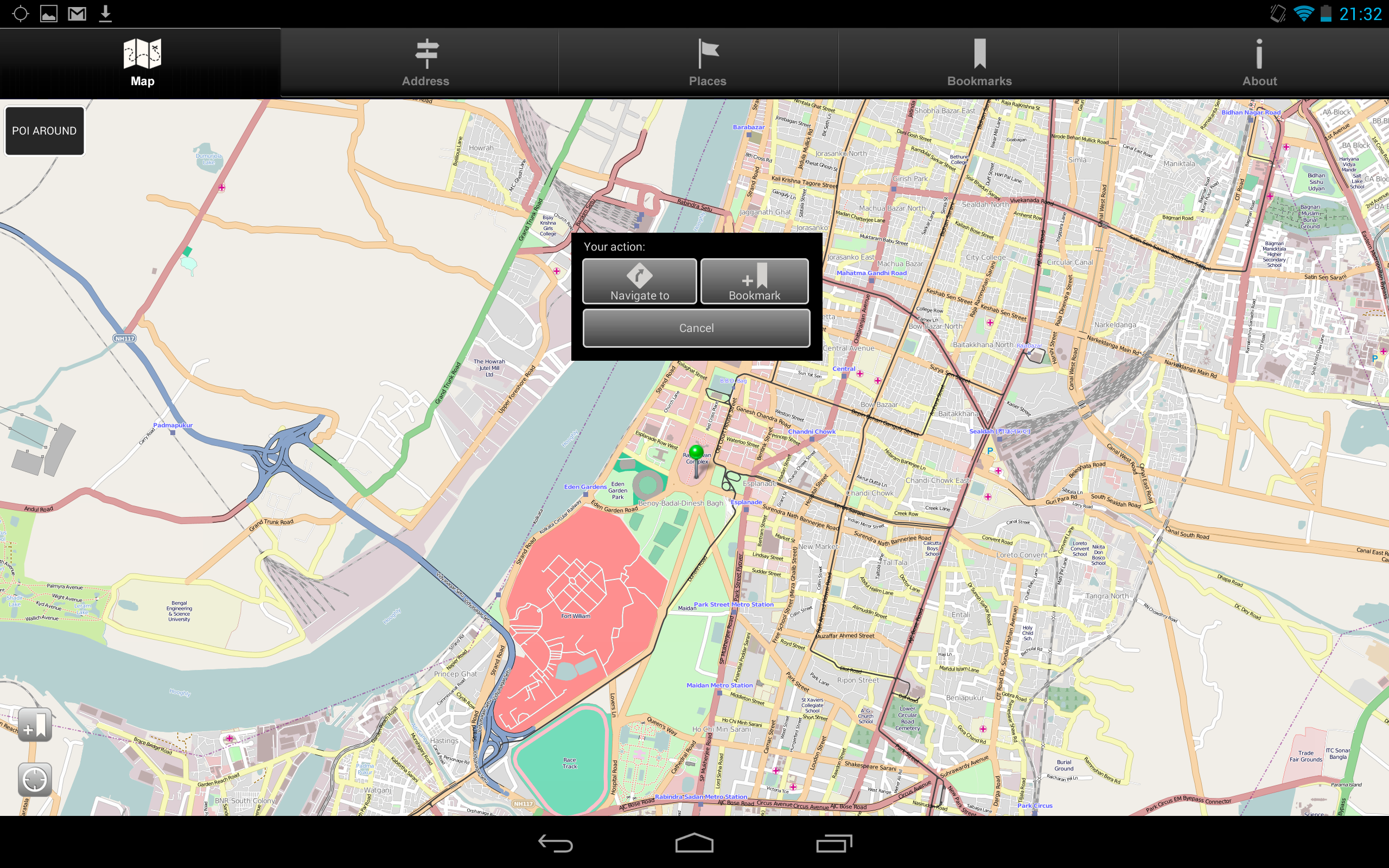 Offline Map Howrah, India - CNM - App on Amazon Appstore