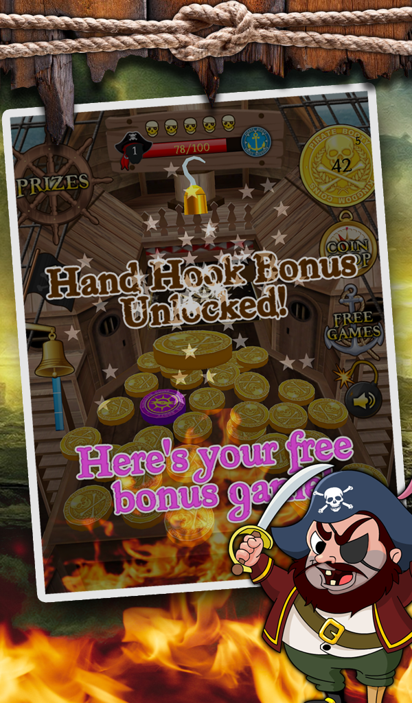 Kingdom Coins Pirate Booty Edition - Dozer of Coins Arcade Game - App ...