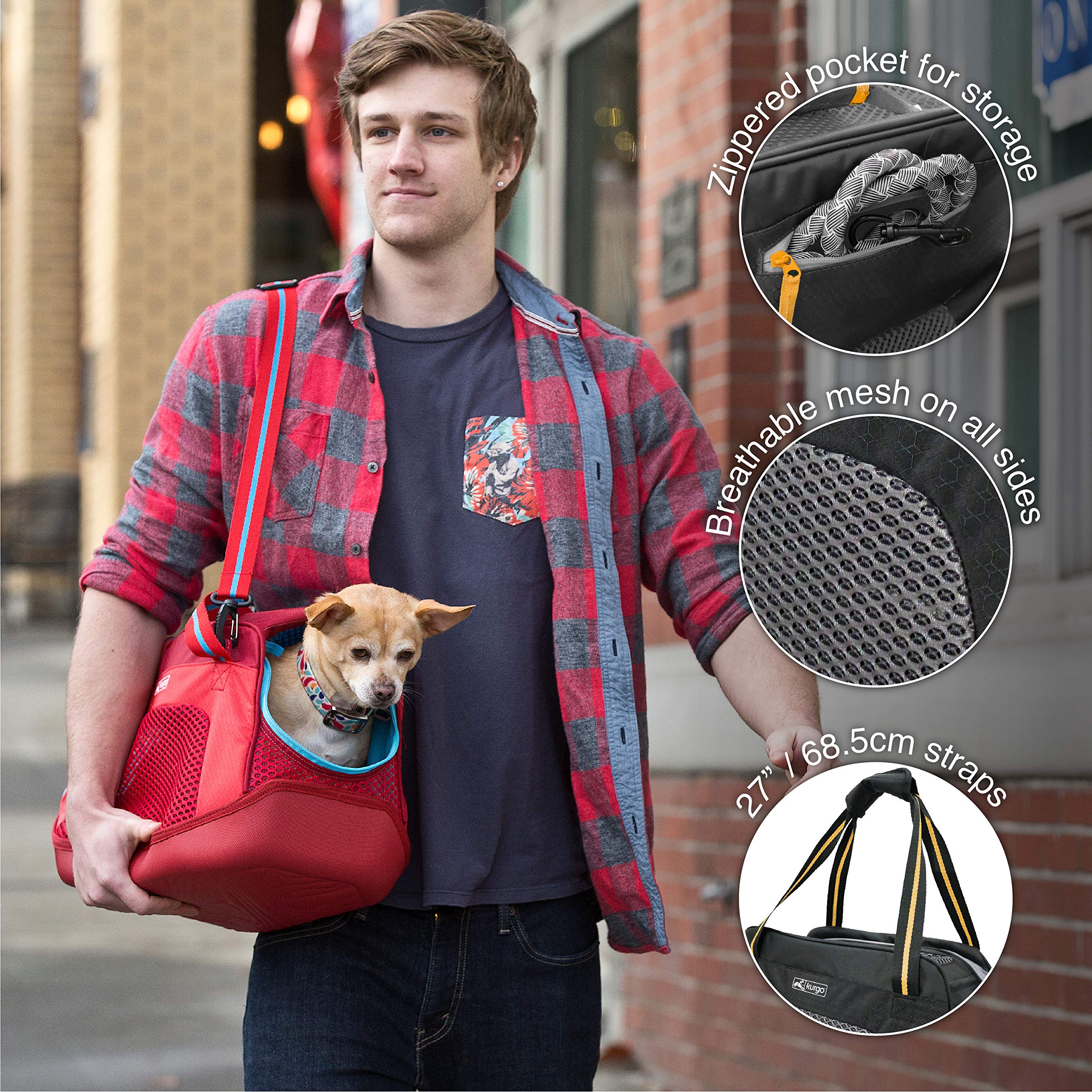 Snapklik.com : Explorer Dog Carrier, Soft-Sided Pet Travel Carrier For ...