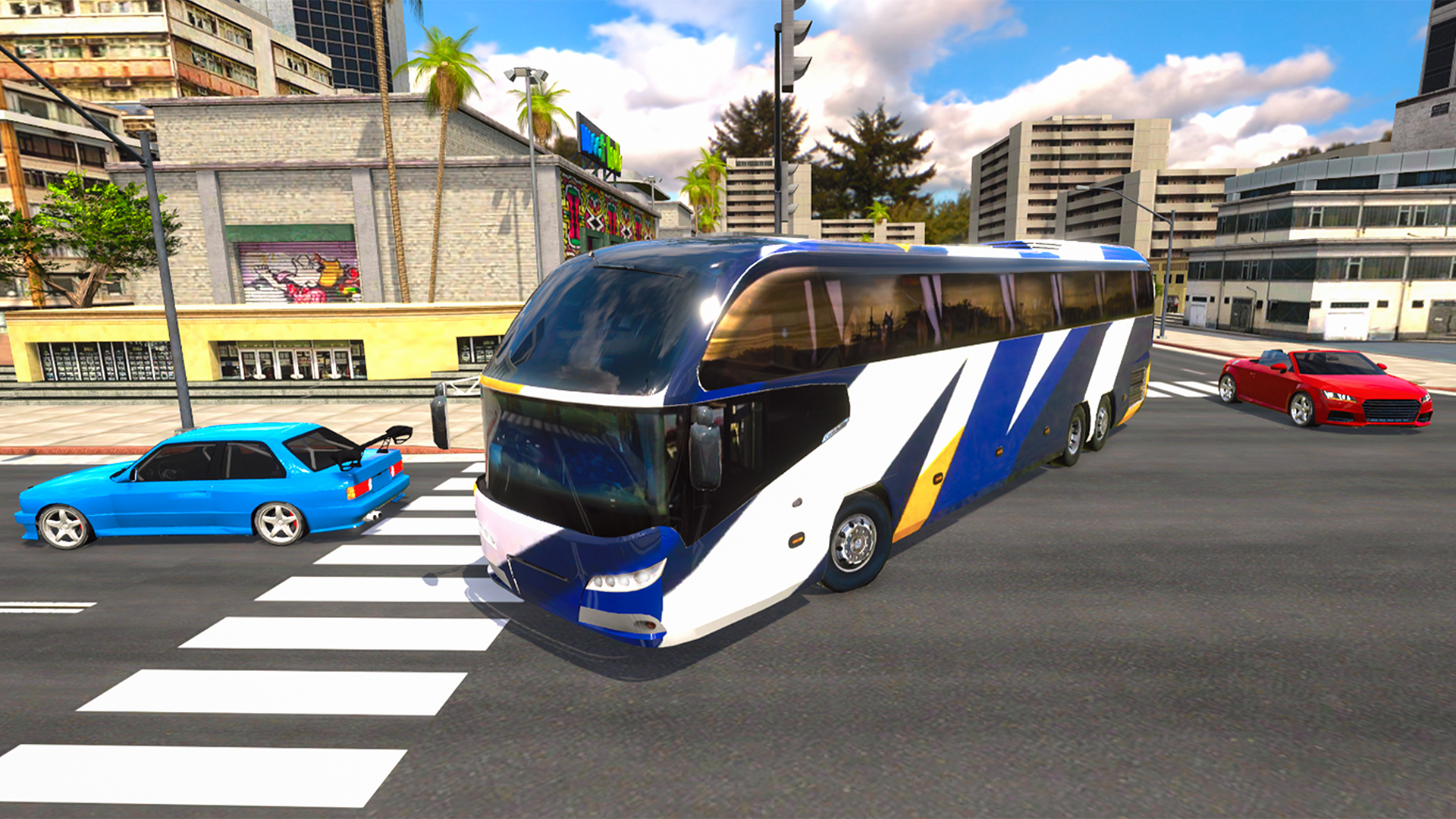 Modern School Bus Driving Games : Ultimate school bus Coach simulator ...