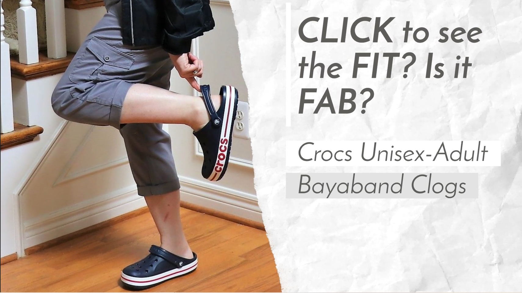 Watch Fit? Crocs Men＇s and Women＇s Classic Graphic Clog on Amazon Live