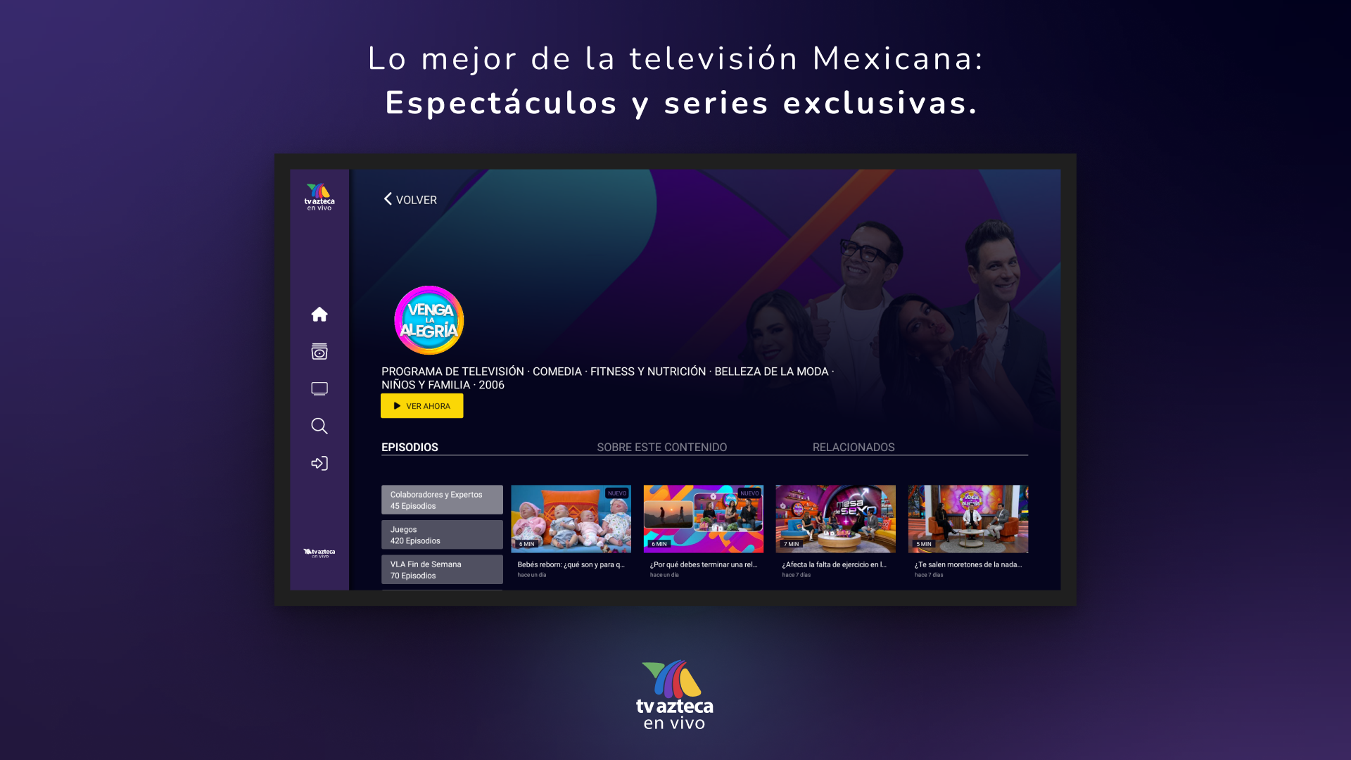 TV Azteca-Aplicación en Amazon Appstore