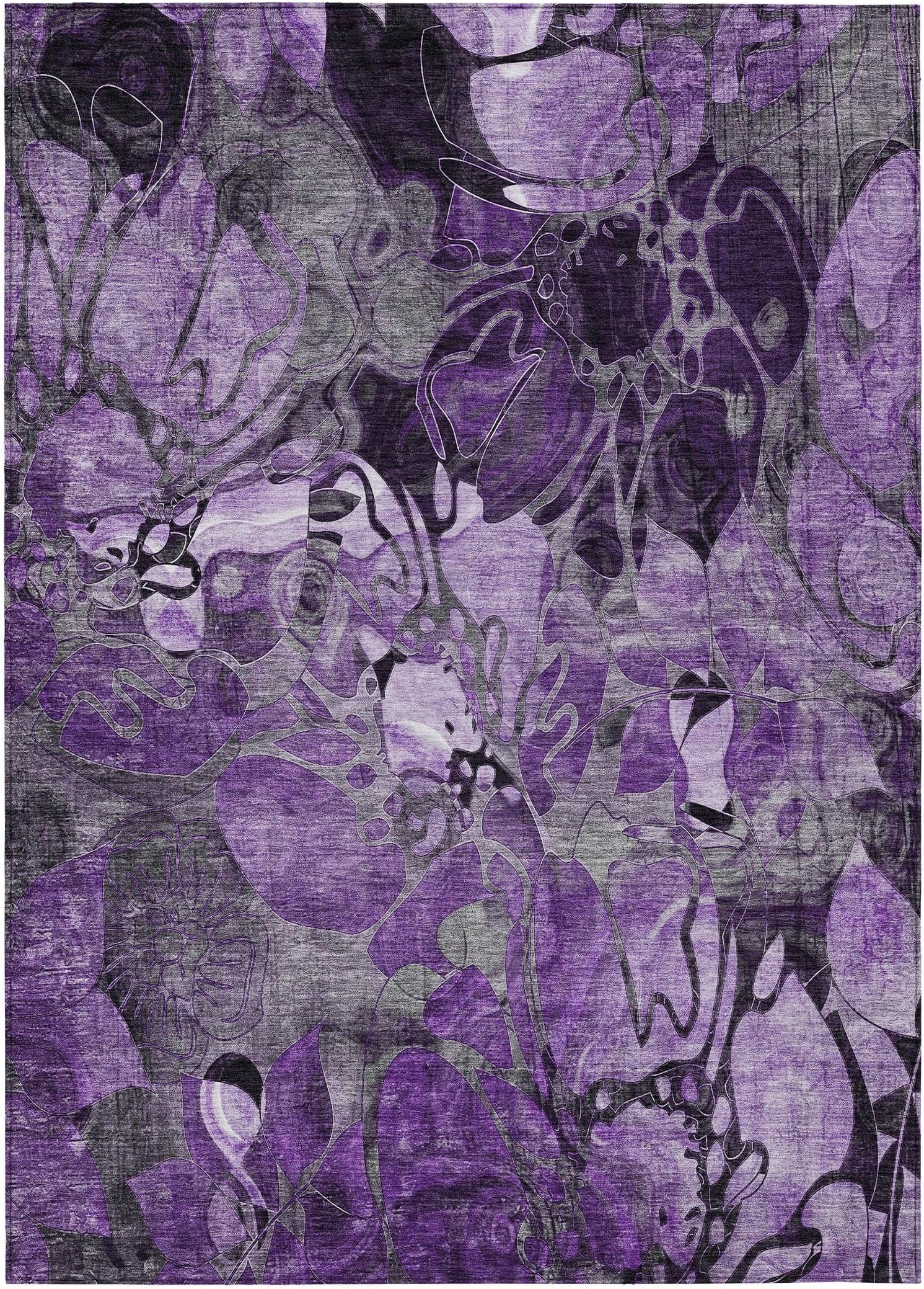 Amazon.com: Elegant 3D Flowers Large Rugs for Living Dining Room Pink ...